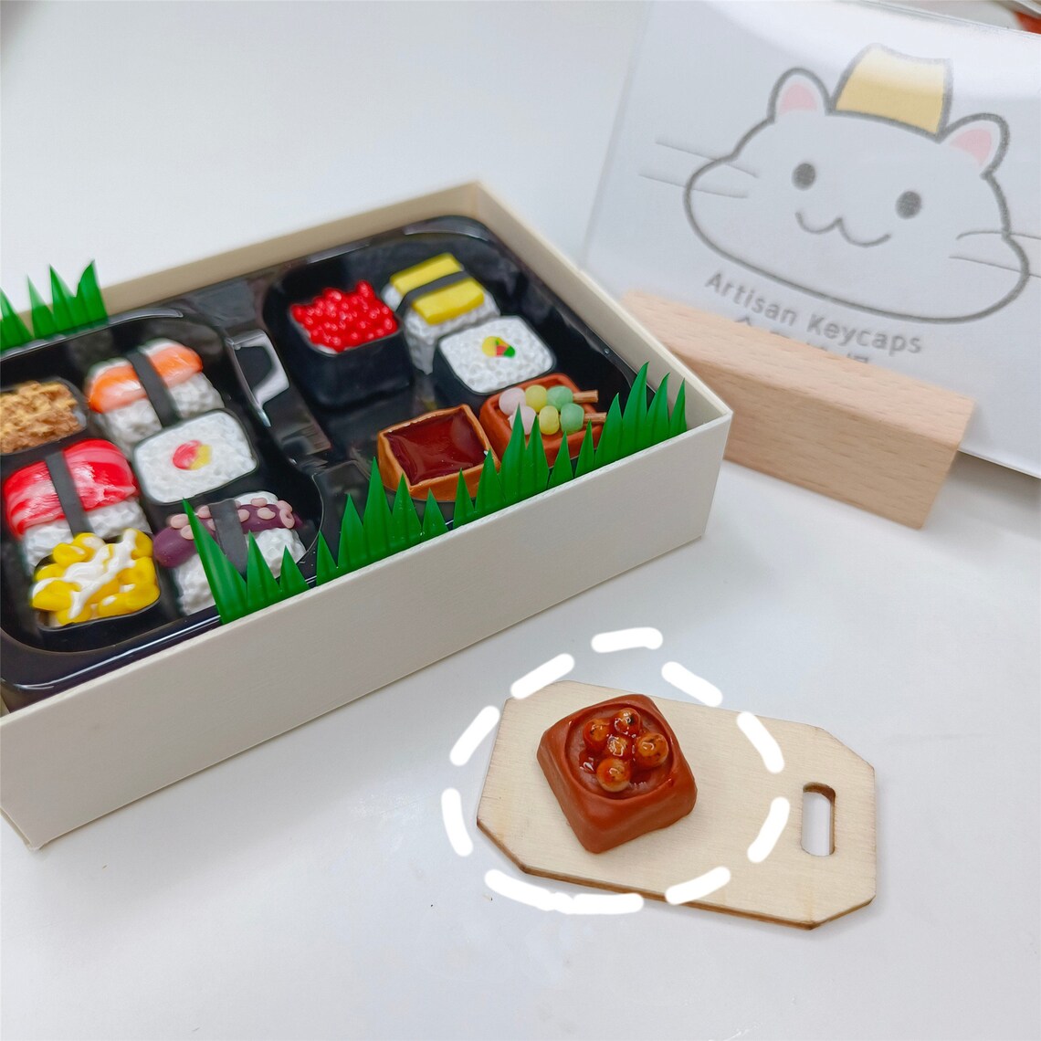 Handmade Sushi Keycaps: Japanese Food Keyboard Collection - Etsy
