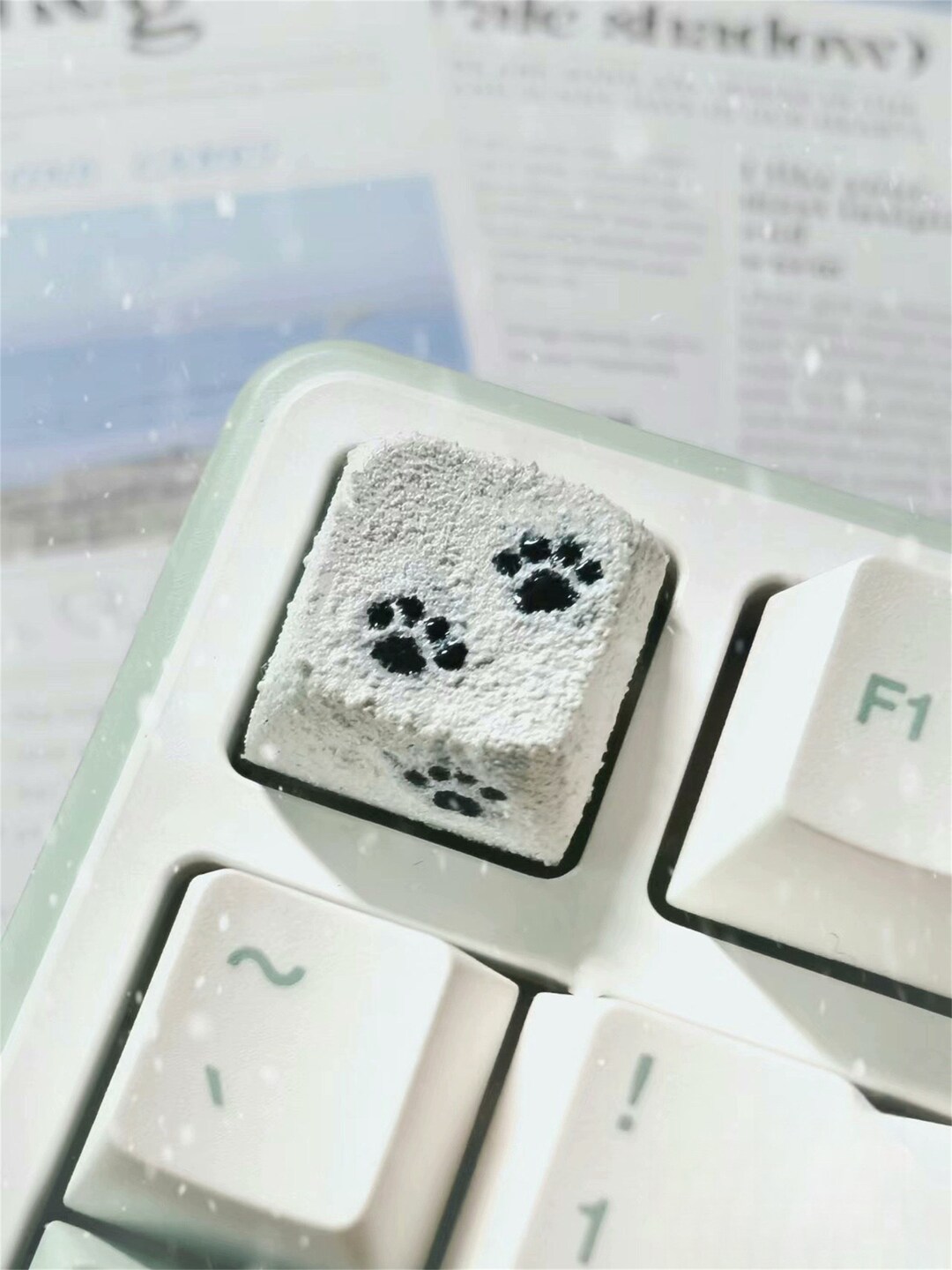 Cat Paw Keycap, Novelty MX Cherry Keycap - Etsy