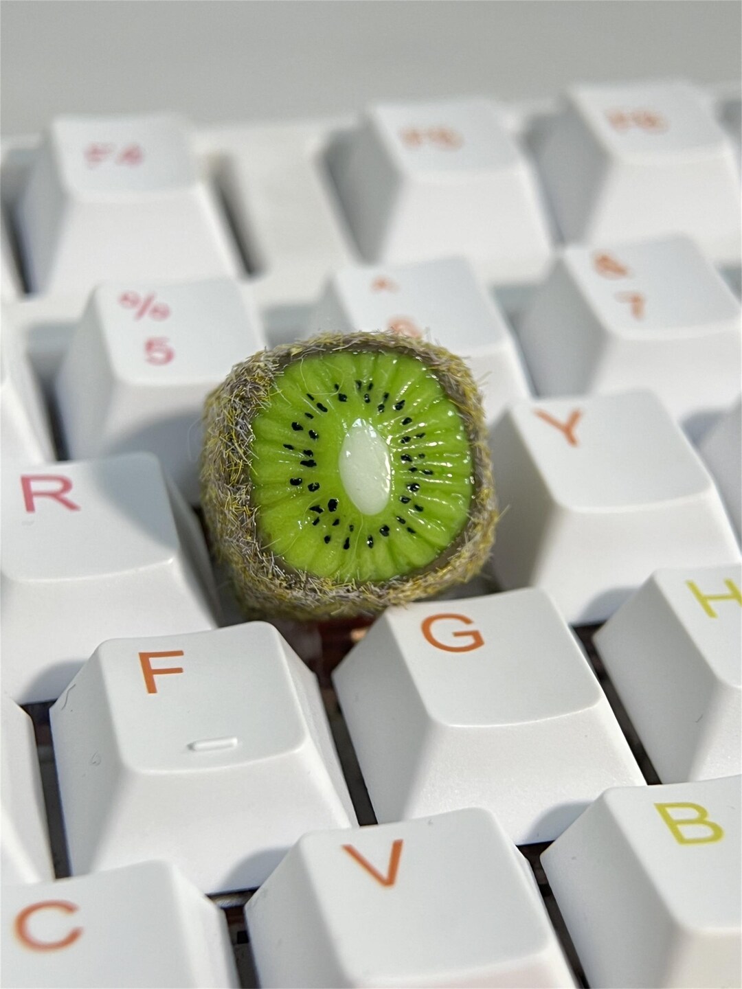 Artisan Keycaps Kiwi Fruit Green ESC Keycap for MX Cherry Key Cap Gift ...