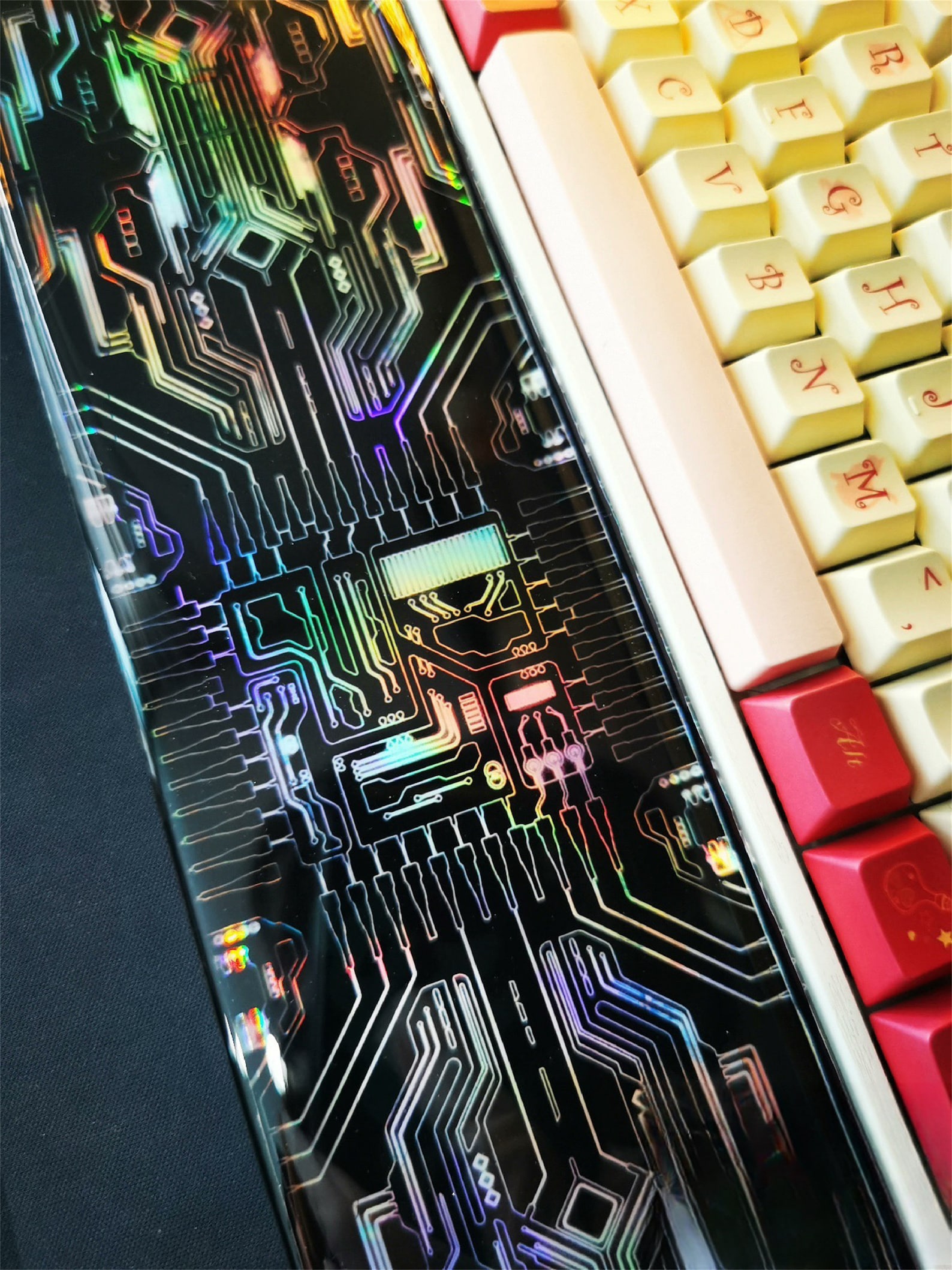 Cyberboard Retro Keyboard Wrist Rest: Handmade Resin Artisan Collection ...
