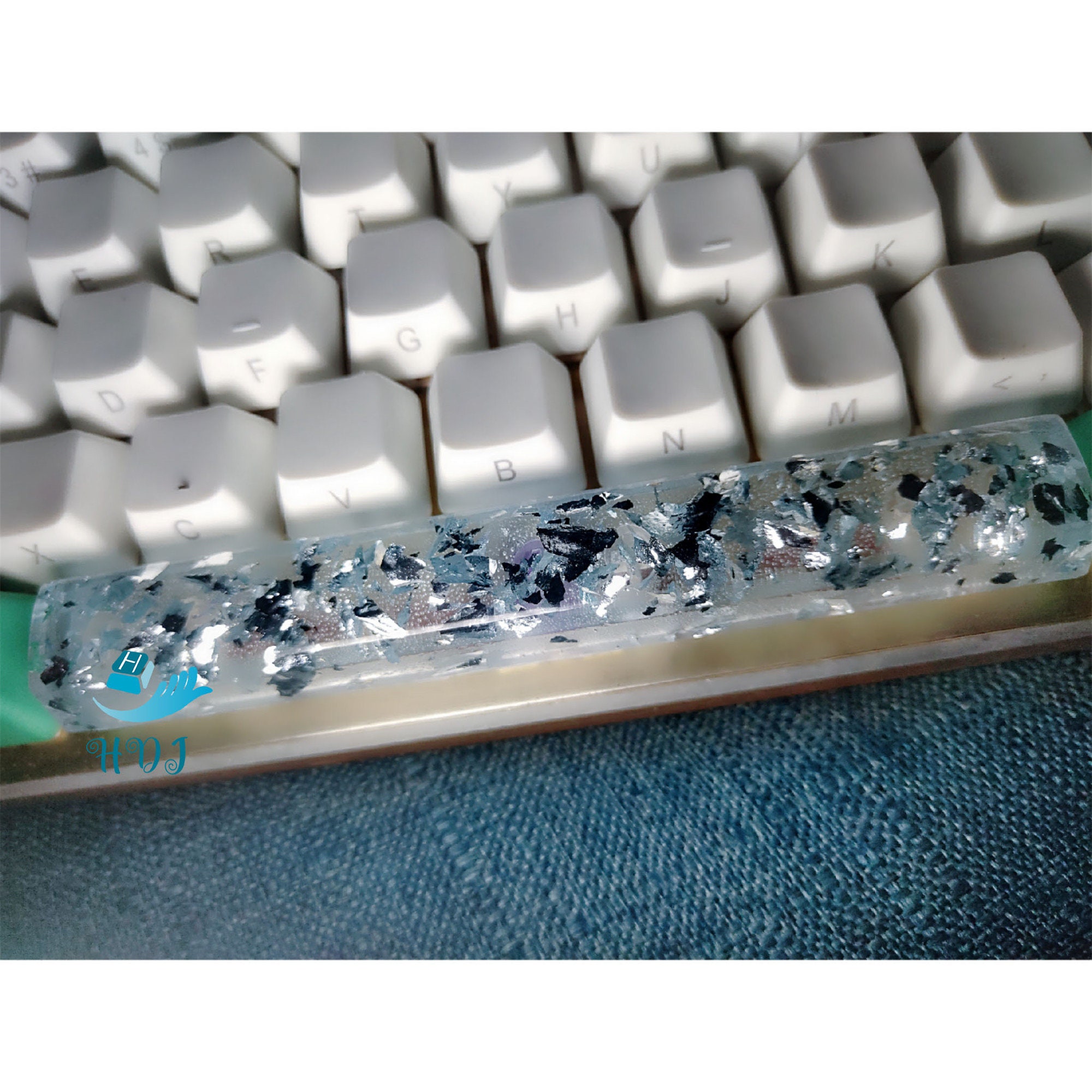 Diamond Foil Clear Light Translucent Spacebar Enter Shift Ctrl | Etsy