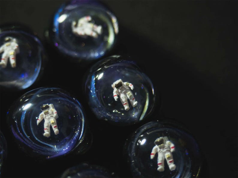 Handmade Resin Galaxy Keycap: 3D Star ESC Key - Etsy
