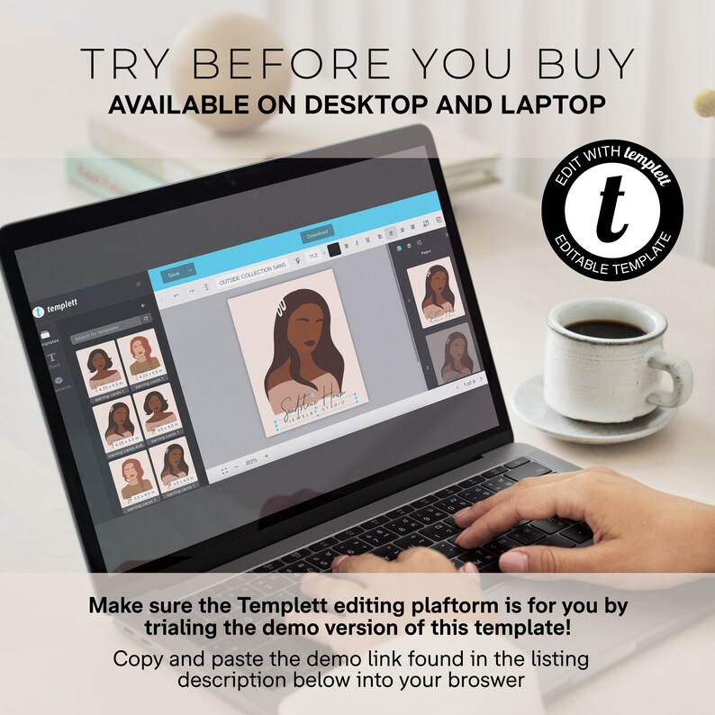 Editable Earring Display Card Printable Jewelry Card - Etsy