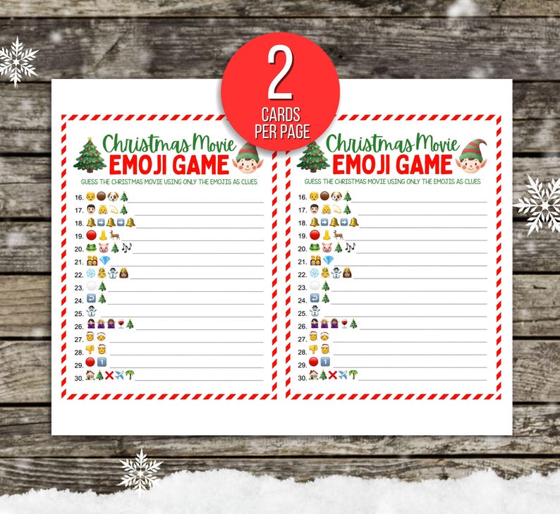 Christmas Emoji Game, Christmas Songs Emoji Game, Christmas Movie Emoji ...