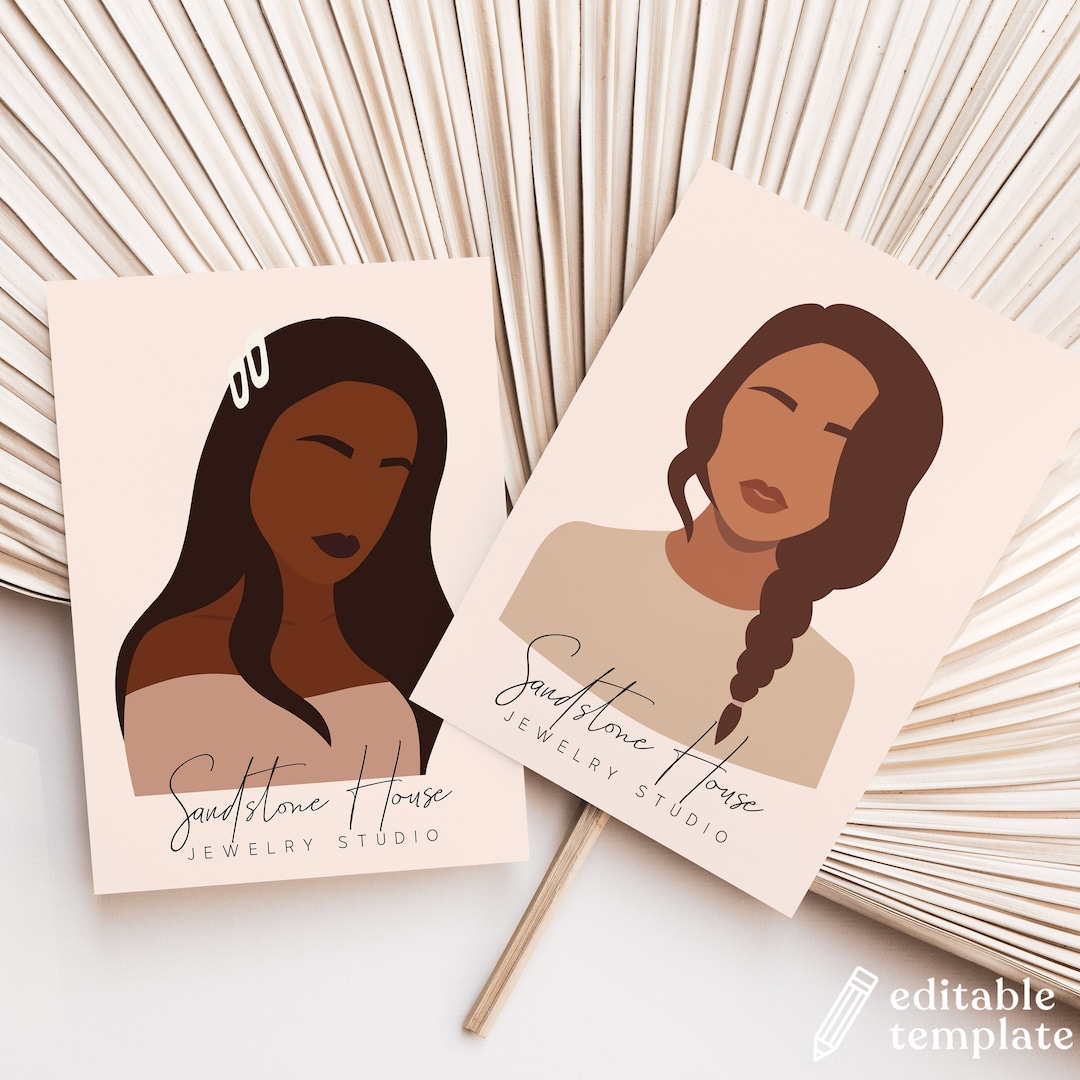 Editable Earring Display Card, Printable Jewelry Card Template, Earring ...