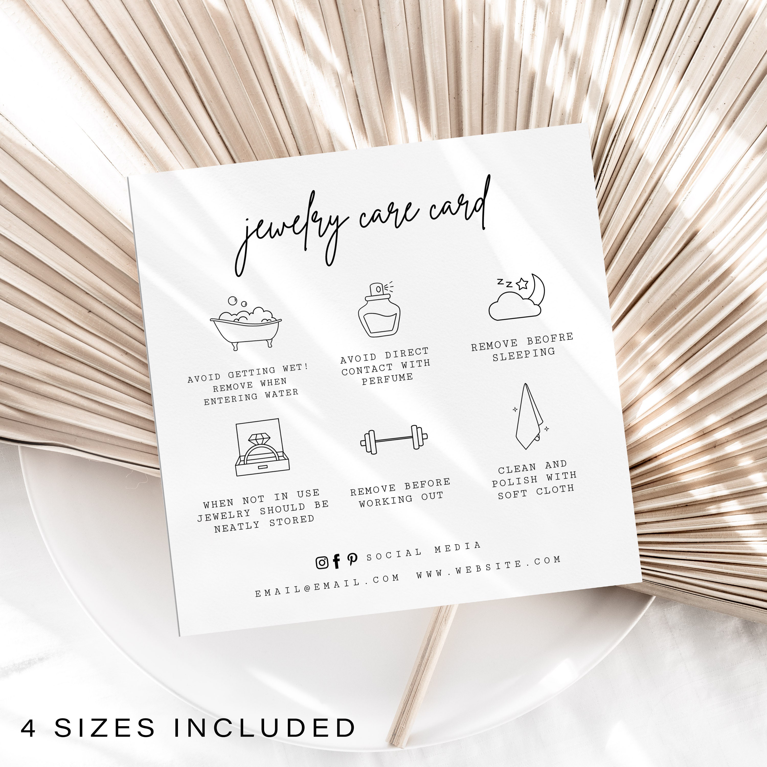 Printable Jewelry Cards Printable Cards