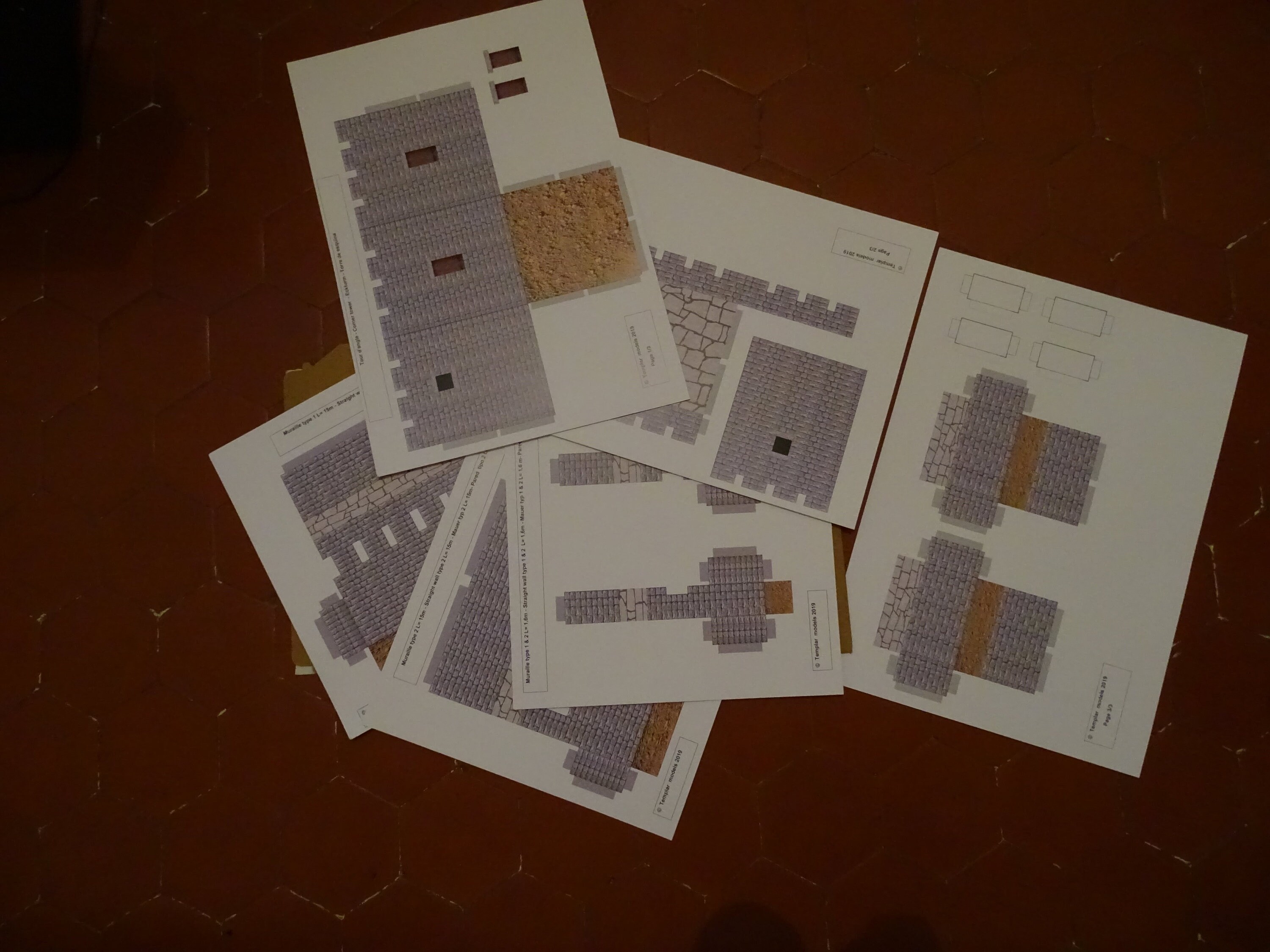 The Caesar Series™ Templates of Paper Models of Roman Fortifications at ...