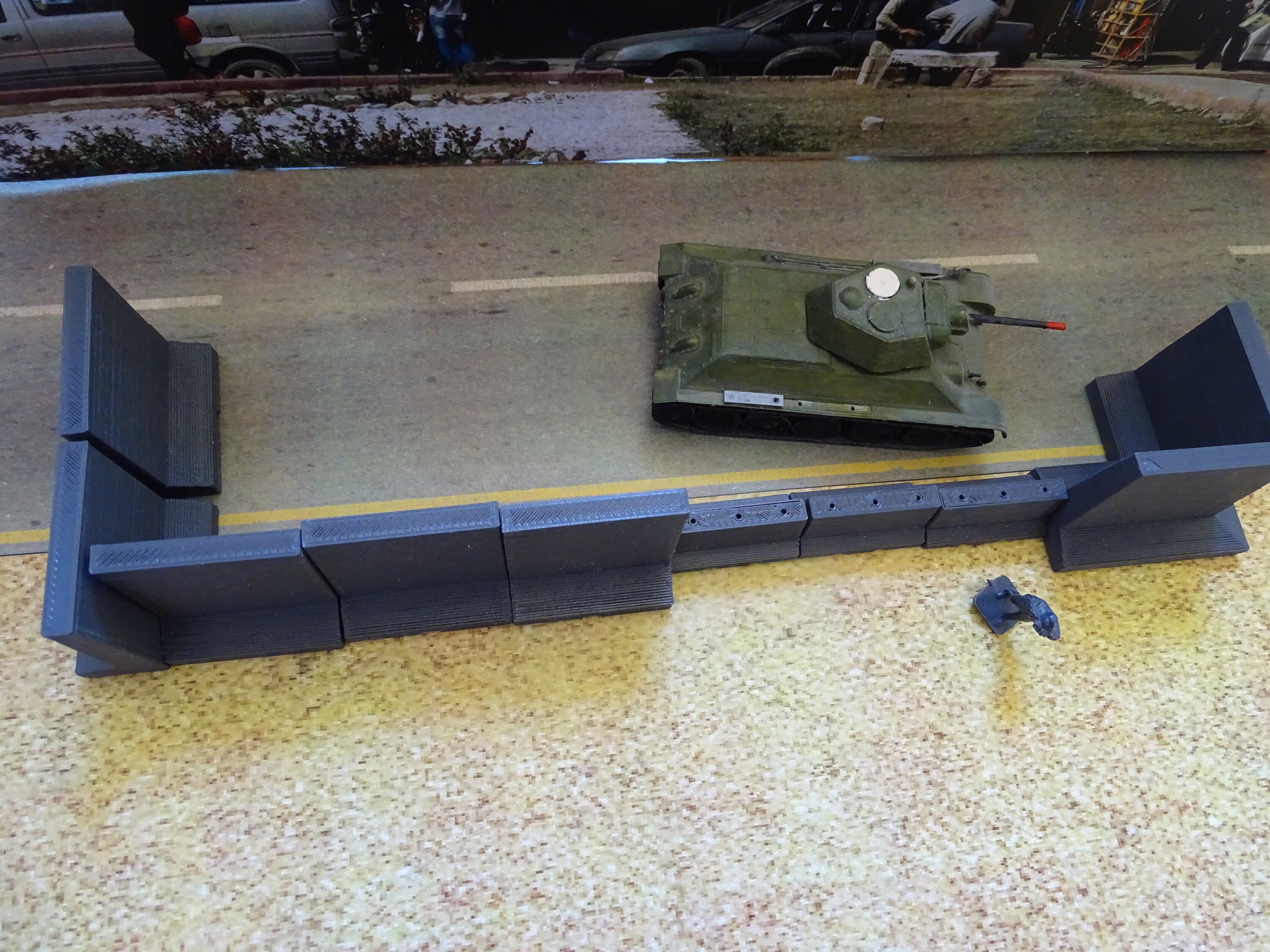 Stl Files for Models at the 1:72nd Scale ( 20 Mm ) of Blast-walls Type ...