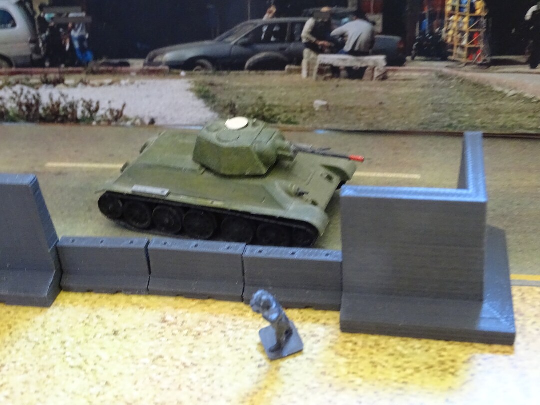 Stl Files for Models at the 1:72nd Scale ( 20 Mm ) of Blast-walls Type ...