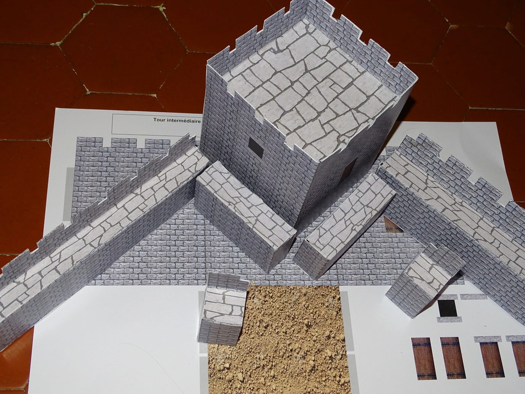 The Caesar Series™ Templates of Paper Models of Roman Fortifications at ...