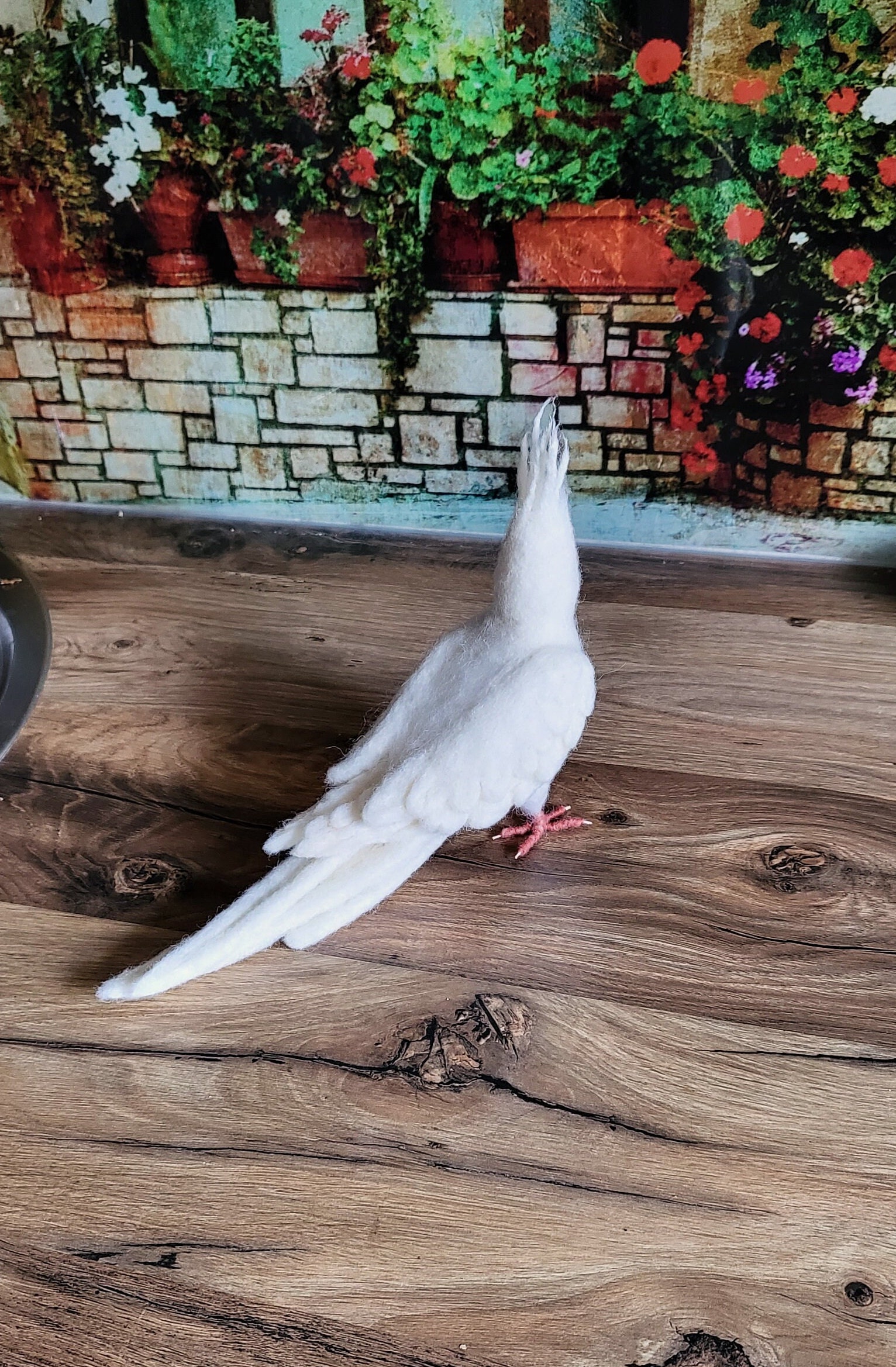 Albino Cockatiel Wool Sculpture - Etsy