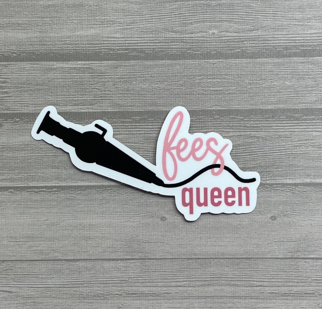 SLP FEES Queen Sticker Speech Therapy Gifts - Etsy Österreich