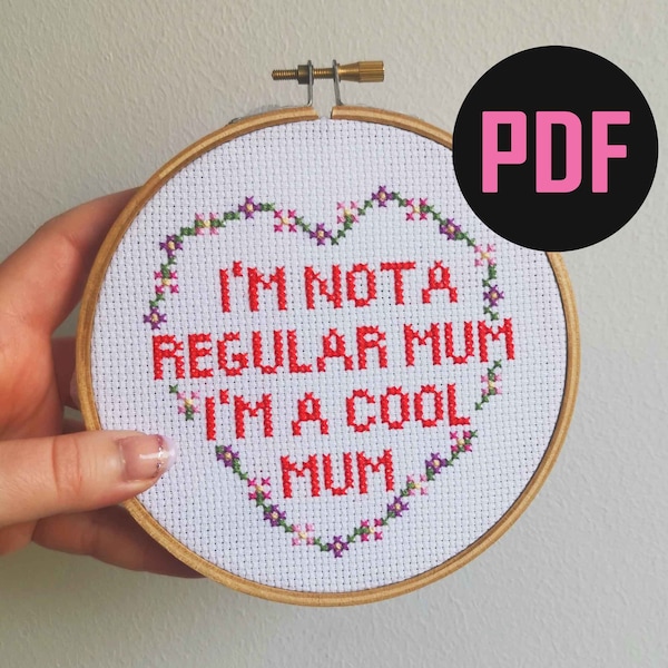 Mother Cross Stitch - Etsy