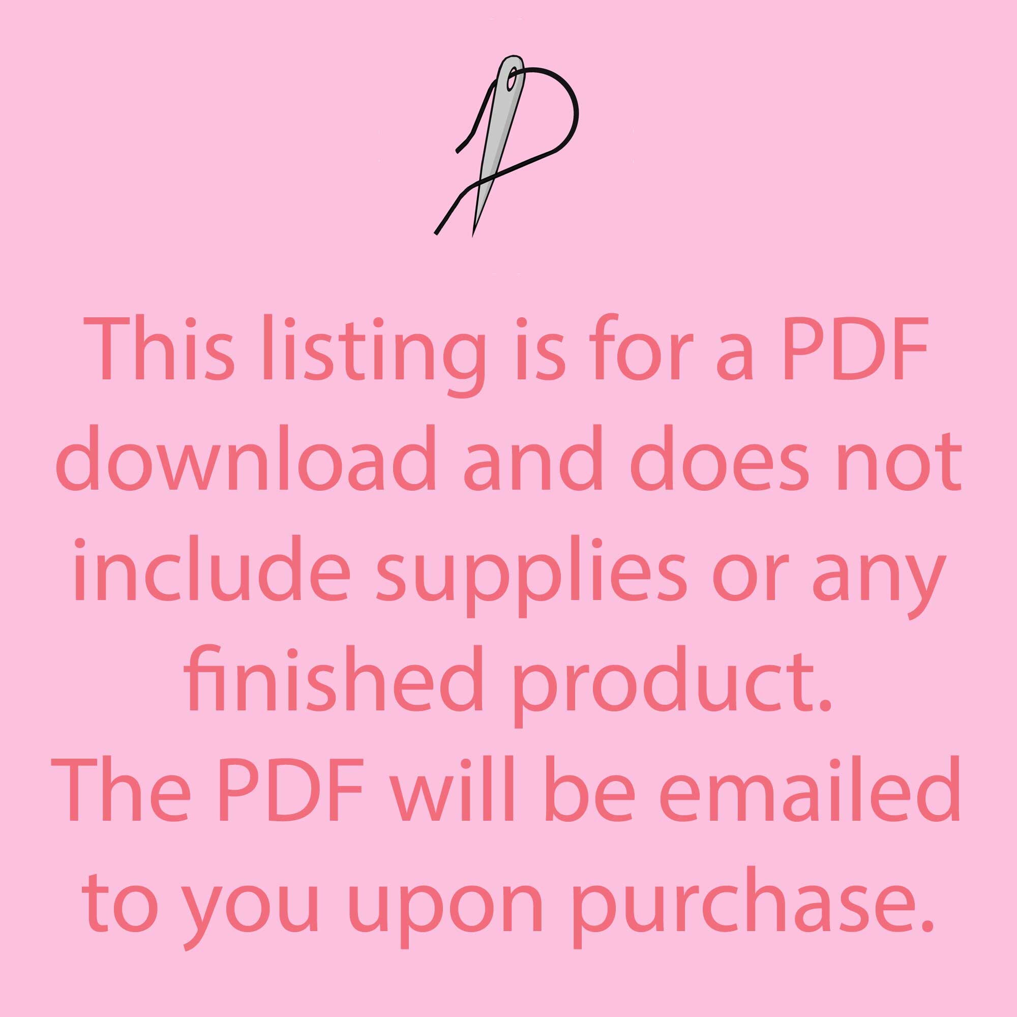 Cross Stitch Pattern | Moon Phases Pattern PDF Download | Lunar ...