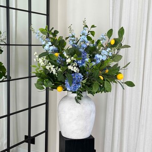 Custom Faux Flowers, Bespoke Flower Arrangements, Flowers and Vase ...