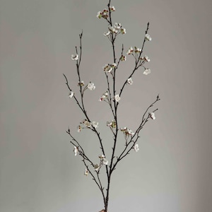 130cm Tall White Cherry Blossoms, Faux Blossoms, Artificial Blossoms ...