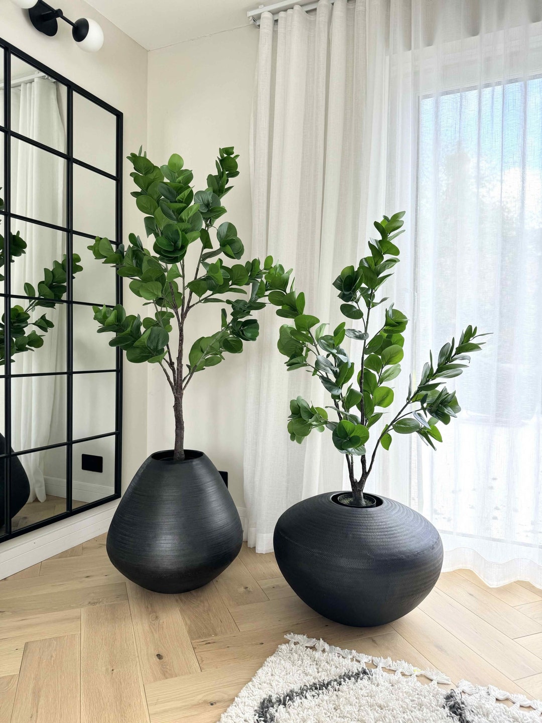 Artificial Peperomia Tree/plant, Artificial Tree, Faux Tree, Artificial ...