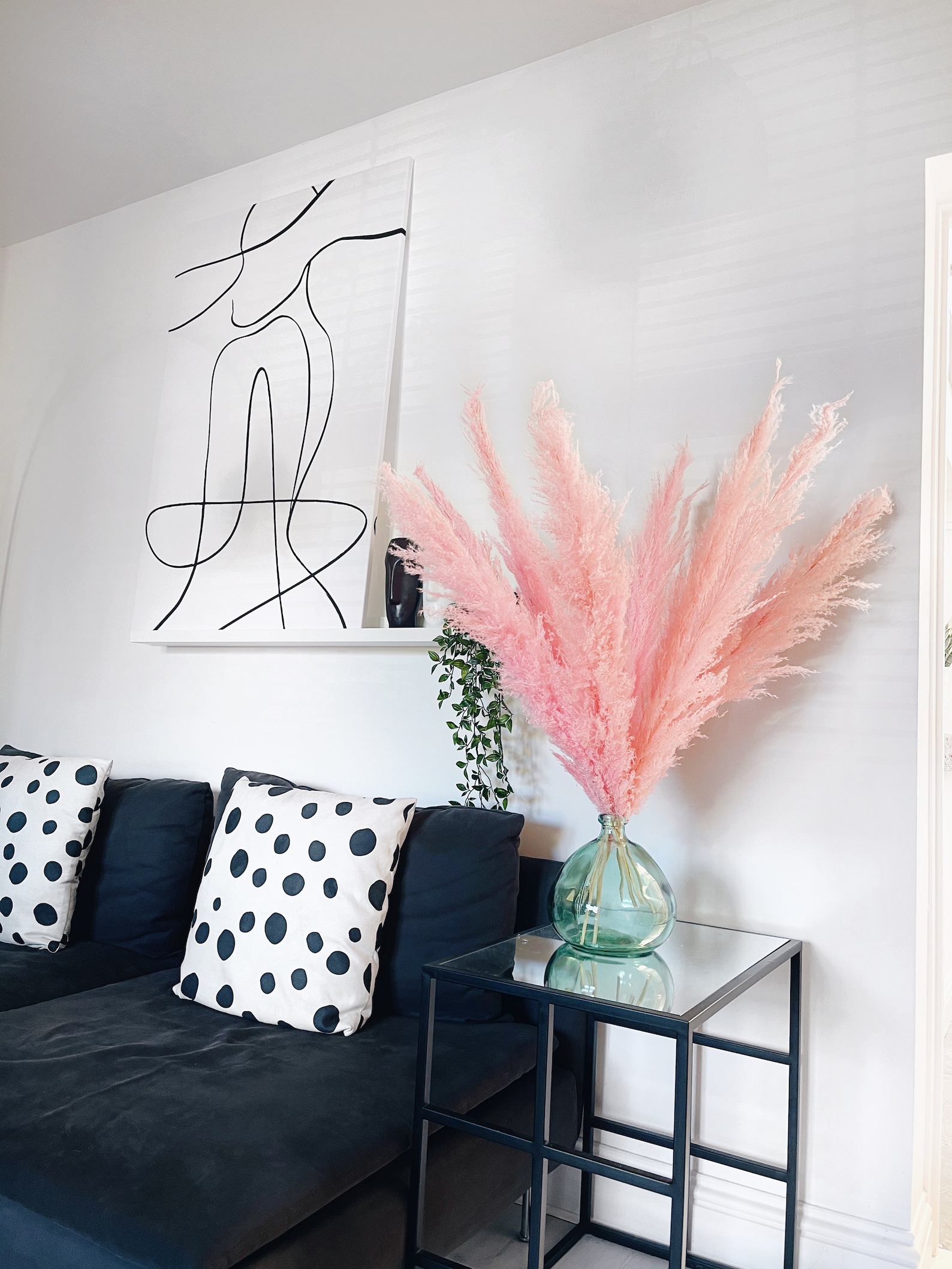 Fluffy Pink Pampas Grass for Home Decor Tall Pampas Reed - Etsy
