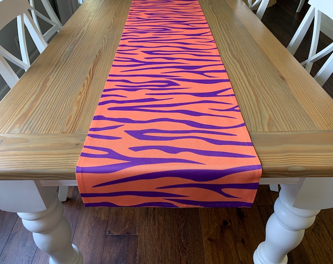 Clemson University Plastic Tablecloth 54x108, 1 Count, Clemson ...