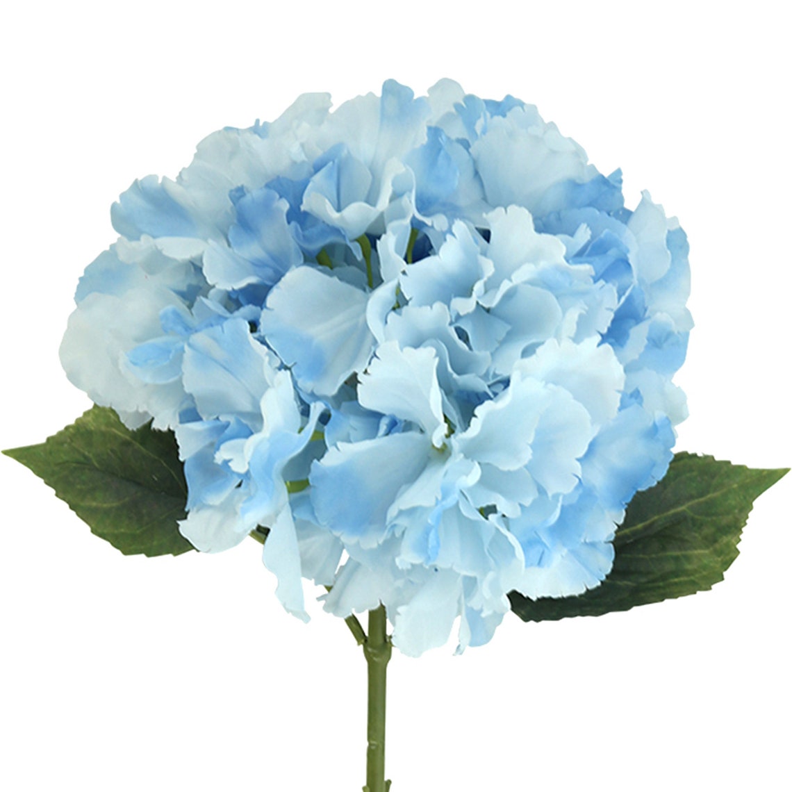 Blue Hydrangea Floral Stem (set of 3) - Etsy