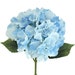 Blue Hydrangea Floral Stem (set of 3) - Etsy