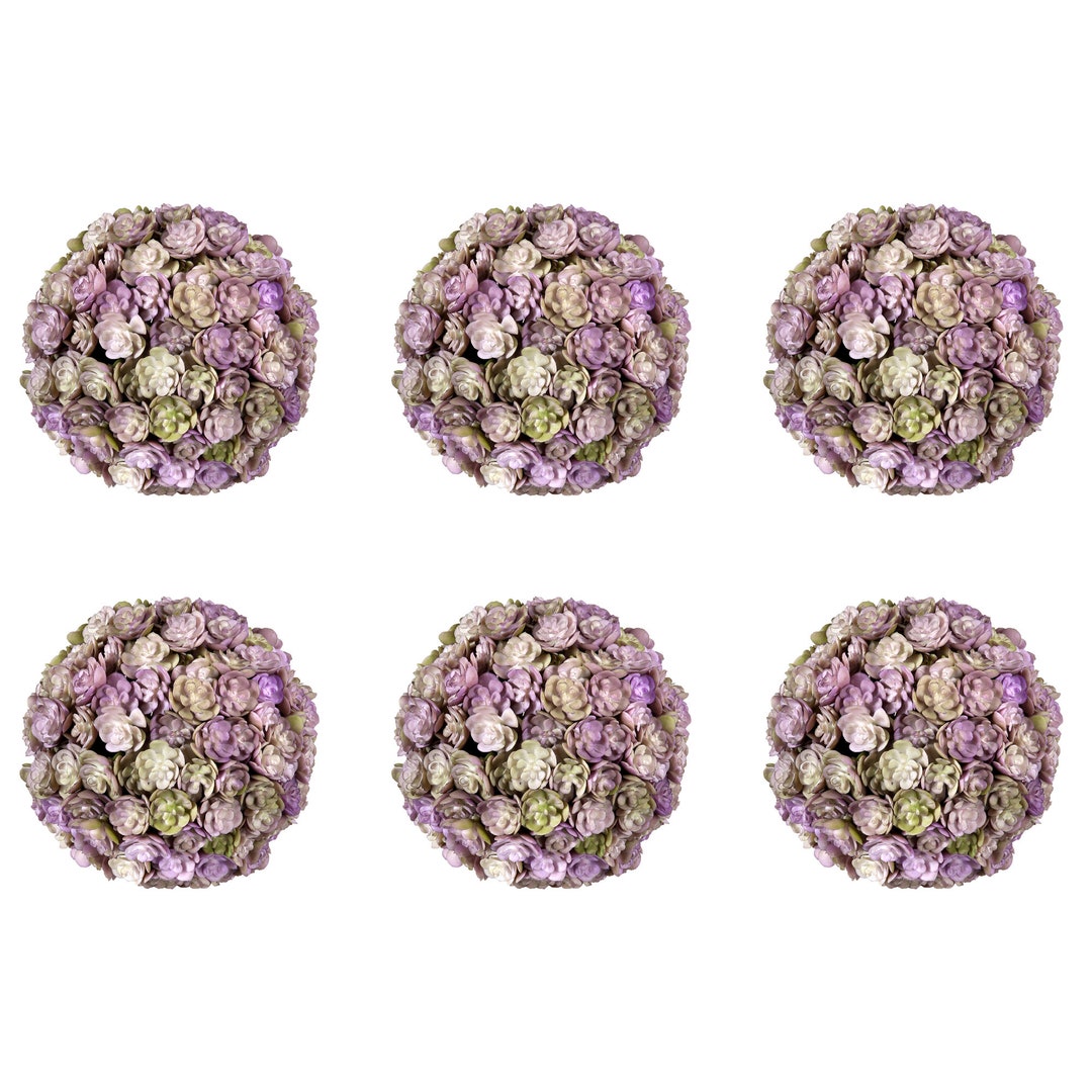Decorative Purple Chick Succulent Balls (set of 6) - Etsy