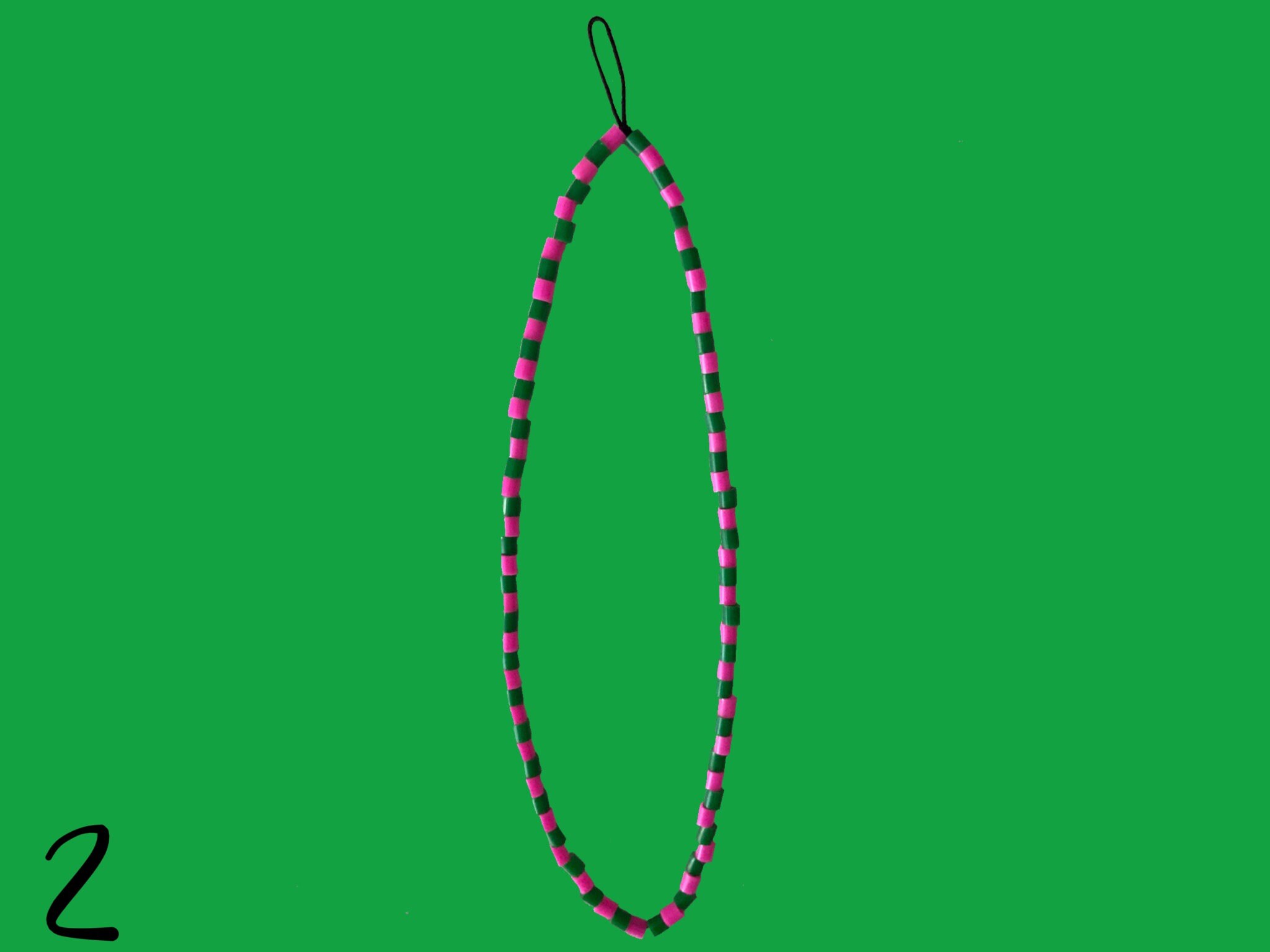 Colorful Cell Phone Chain, Colorful Smartphone Chain, Cell Phone Chain ...