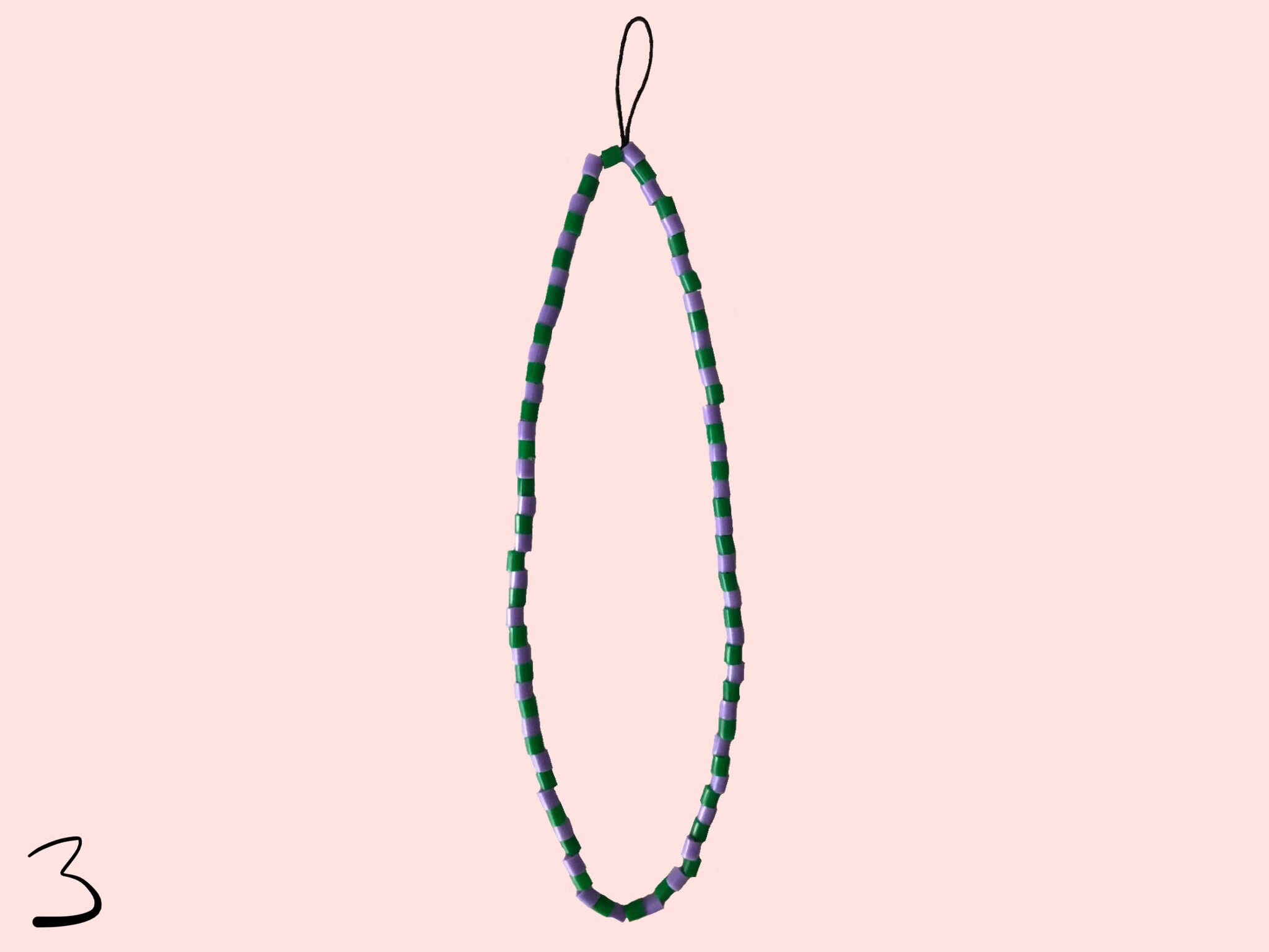 Colorful Cell Phone Chain, Colorful Smartphone Chain, Cell Phone Chain ...