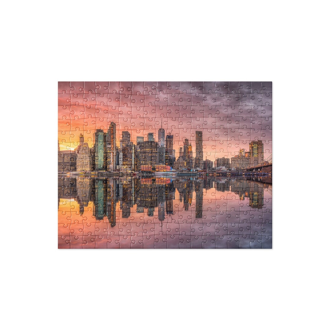NYC Mirror Jigsaw Puzzle - Etsy