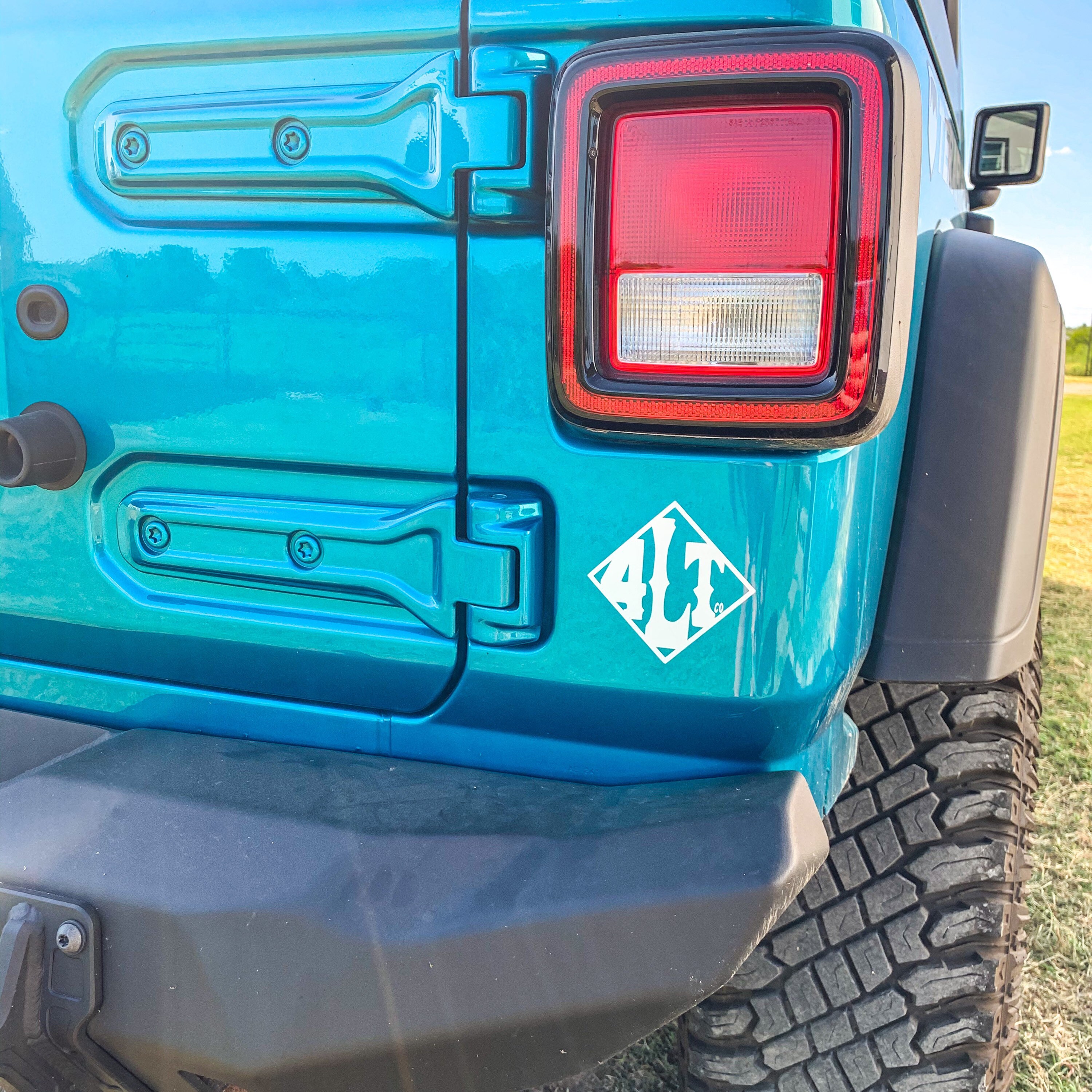 Brand. 4x4. 4 Low Terrain. 4L Terrain Brand. Vinyl Sticker. | Etsy