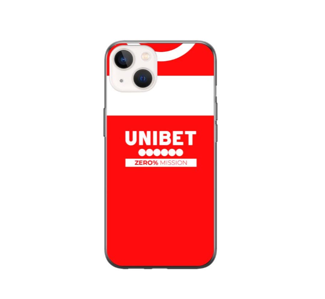 Middlesbrough 2024/25 Football Shirt Protective Premium Rubber Silicone ...