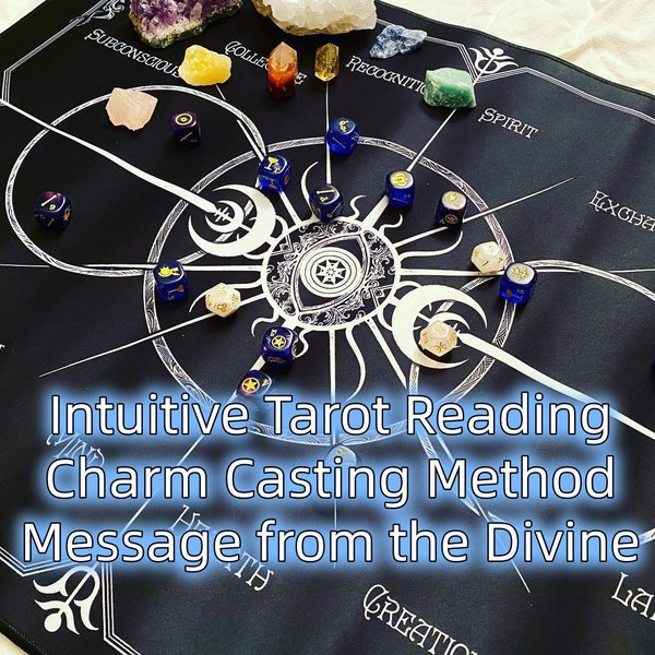 Divination Dice Casting Mat - Etsy