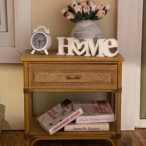 Miniature Home Sign Wall Decor Sign for Dollhouse 1:12 - Etsy
