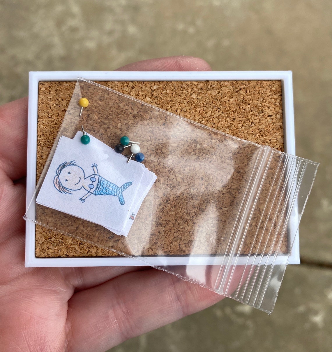 Dollhouse Miniature Pin Board - Etsy