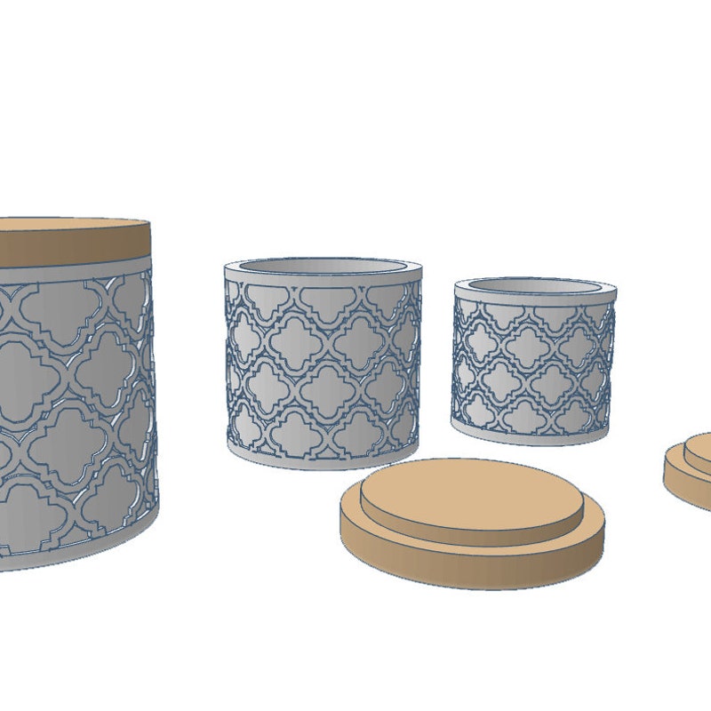 Stl File Miniature Jars - Etsy