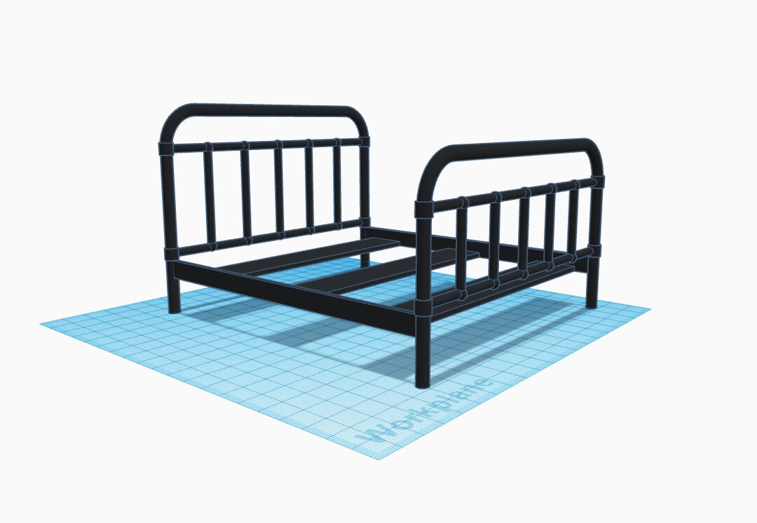 STL File, Dollhouse Miniature Bed, 3D Object - Etsy