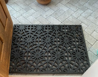 Dollhouse Miniatures rubber Lattice Doormat Border - Etsy