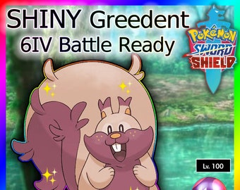 Shiny Greedent - Etsy