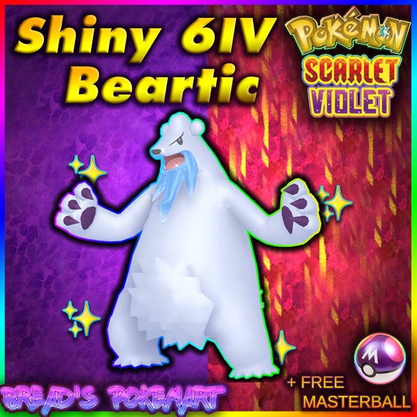 Shiny Beartic - Etsy