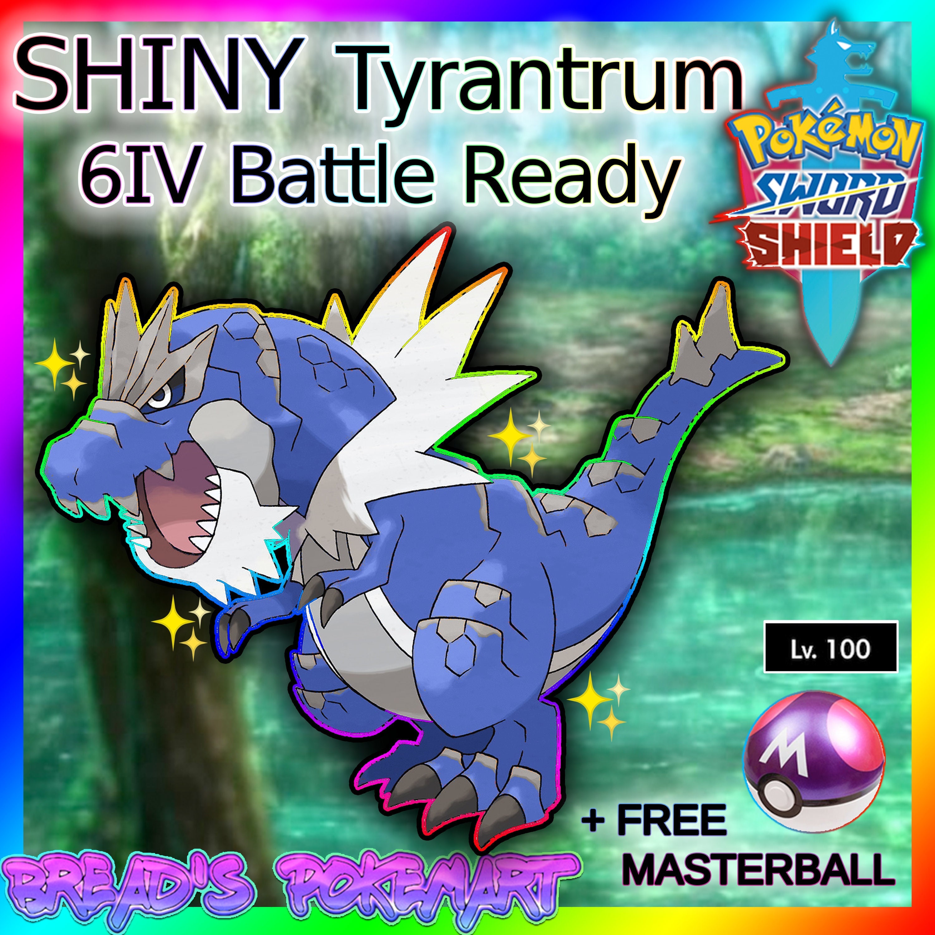 Pokemon Shiny Tyrantrum