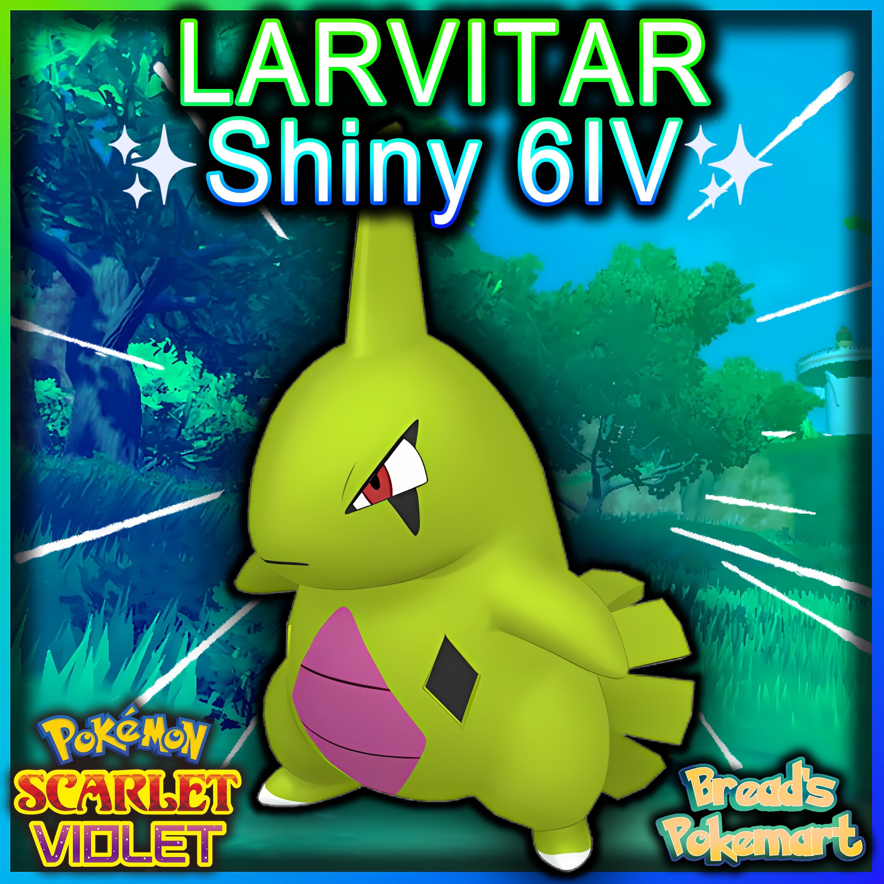 Shiny Larvitar X And Y