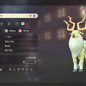 Shiny Wyrdeer alpha best Stats // Pokemon Legends: Arceus - Etsy