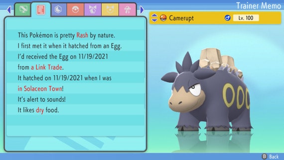 Shiny Camerupt Pixelmon