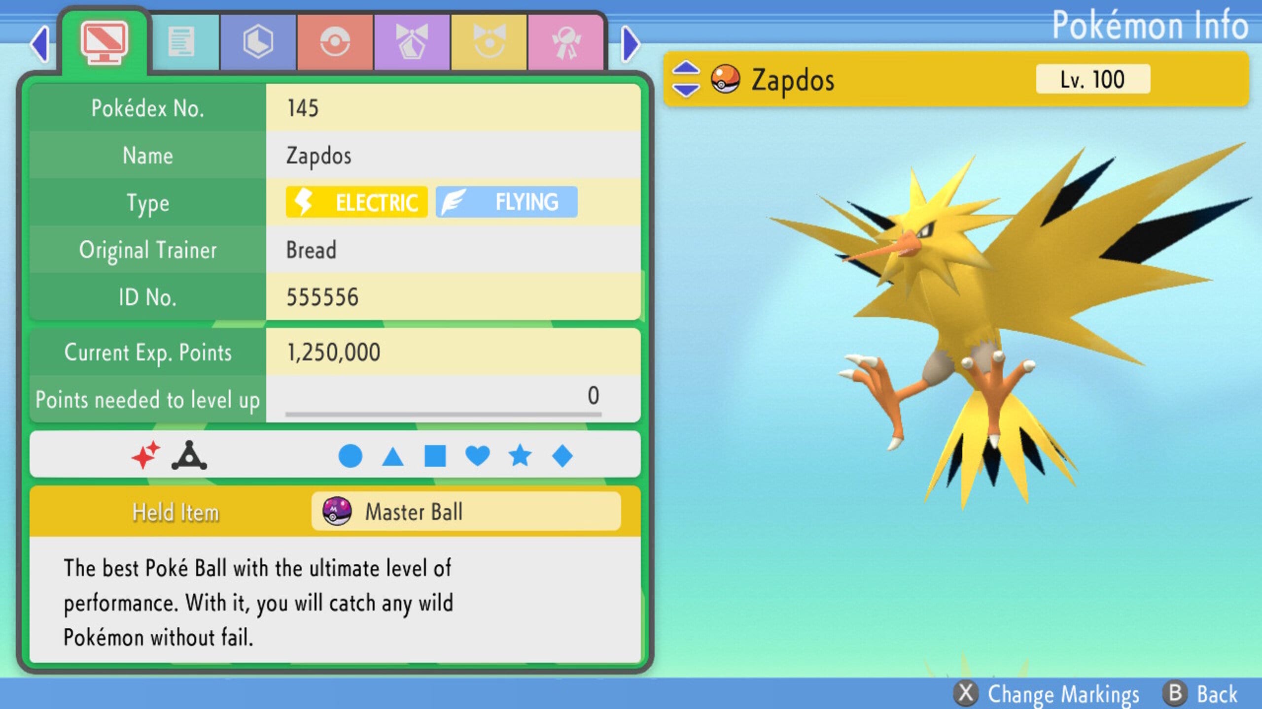Shiny Zapdos Pixelmon