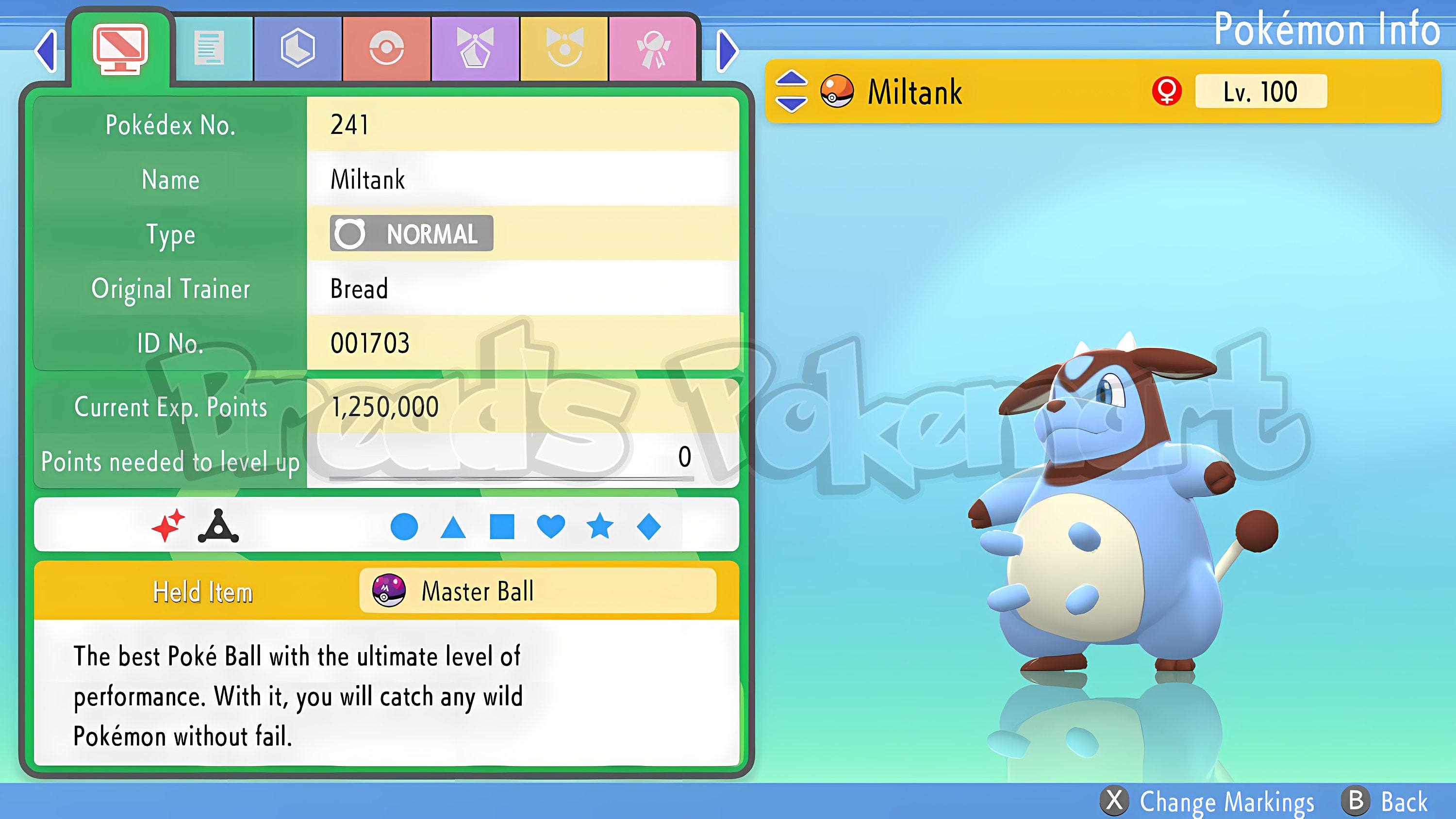 Shiny Miltank Pixelmon