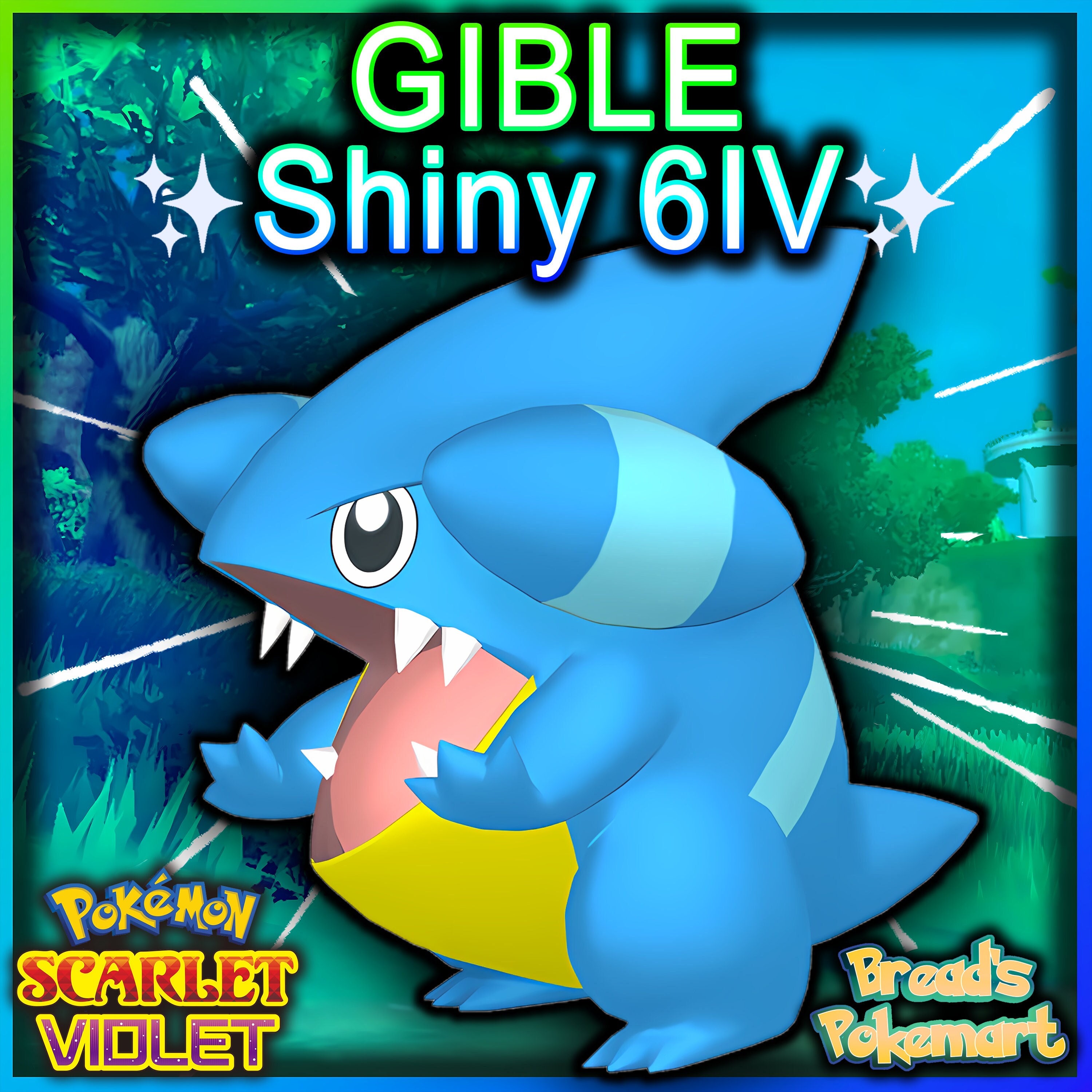 Gible Pokemon Shiny