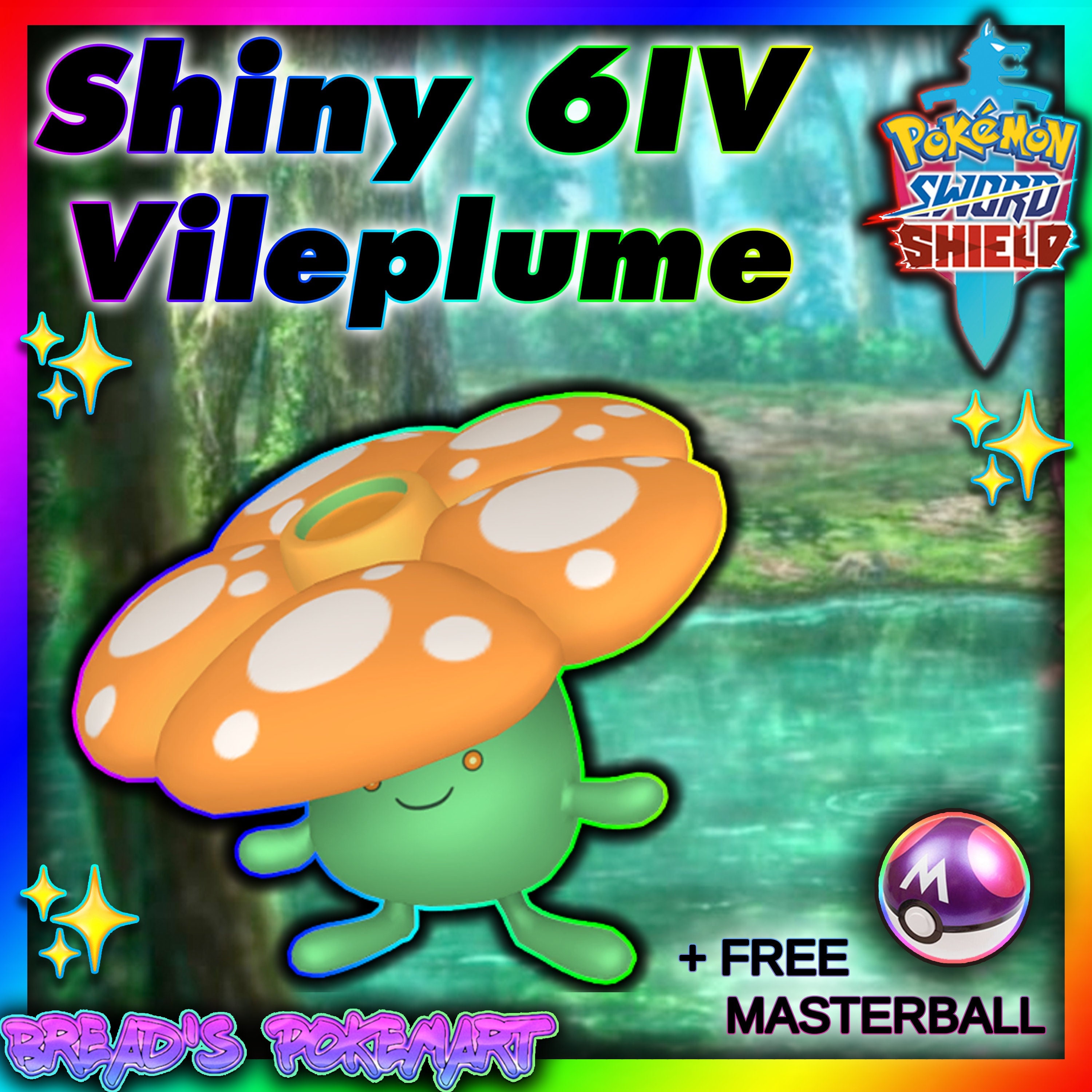 Shiny Vileplume Pokemon X