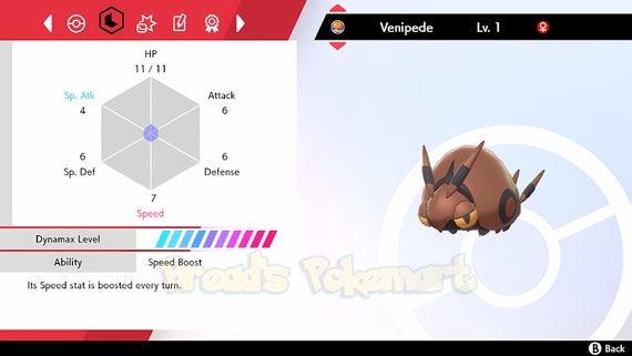 Shiny Venipede