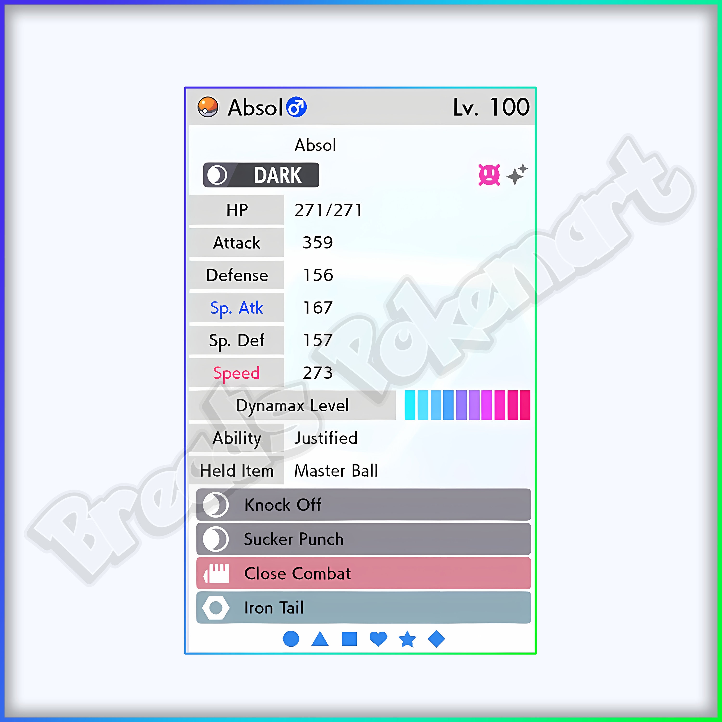 Absol Evolution Chart