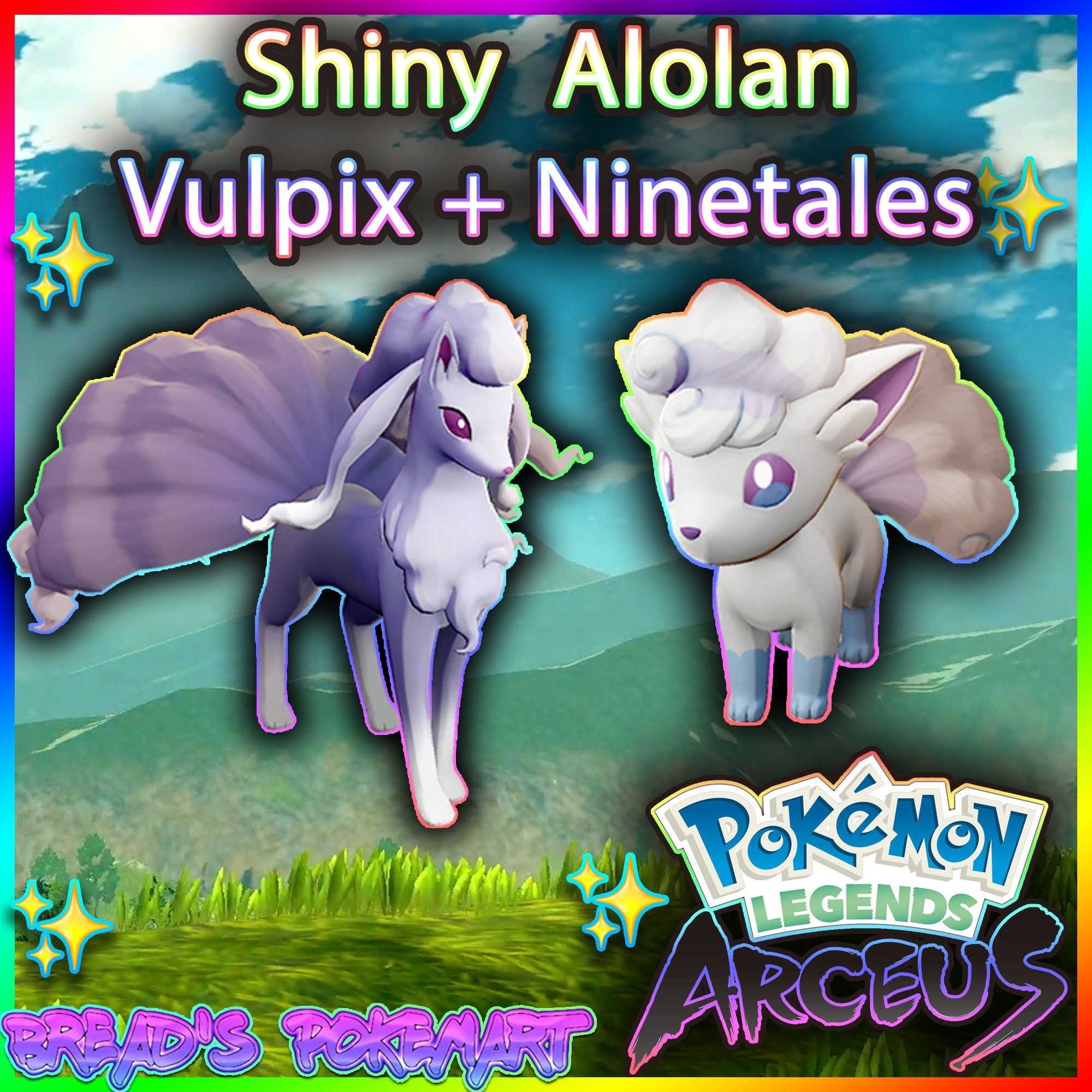 Shiny Vulpix And Ninetales